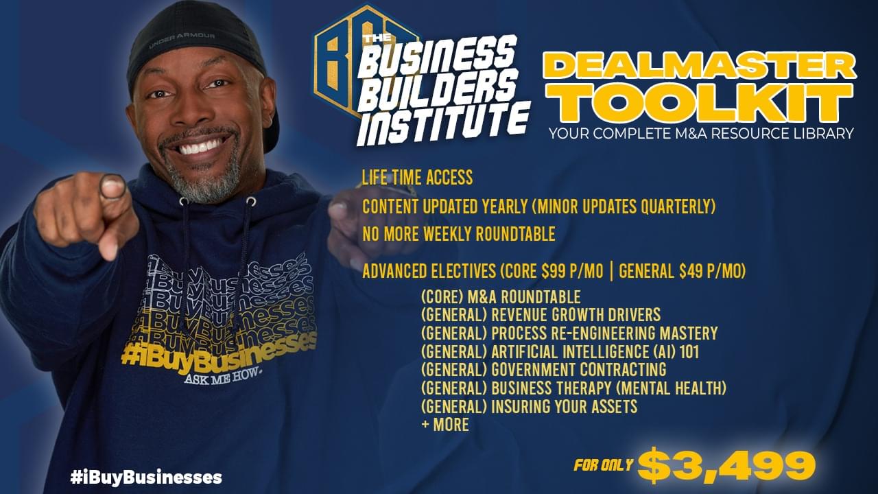 Learn how to acquire cash flowing businesses using different strategies.